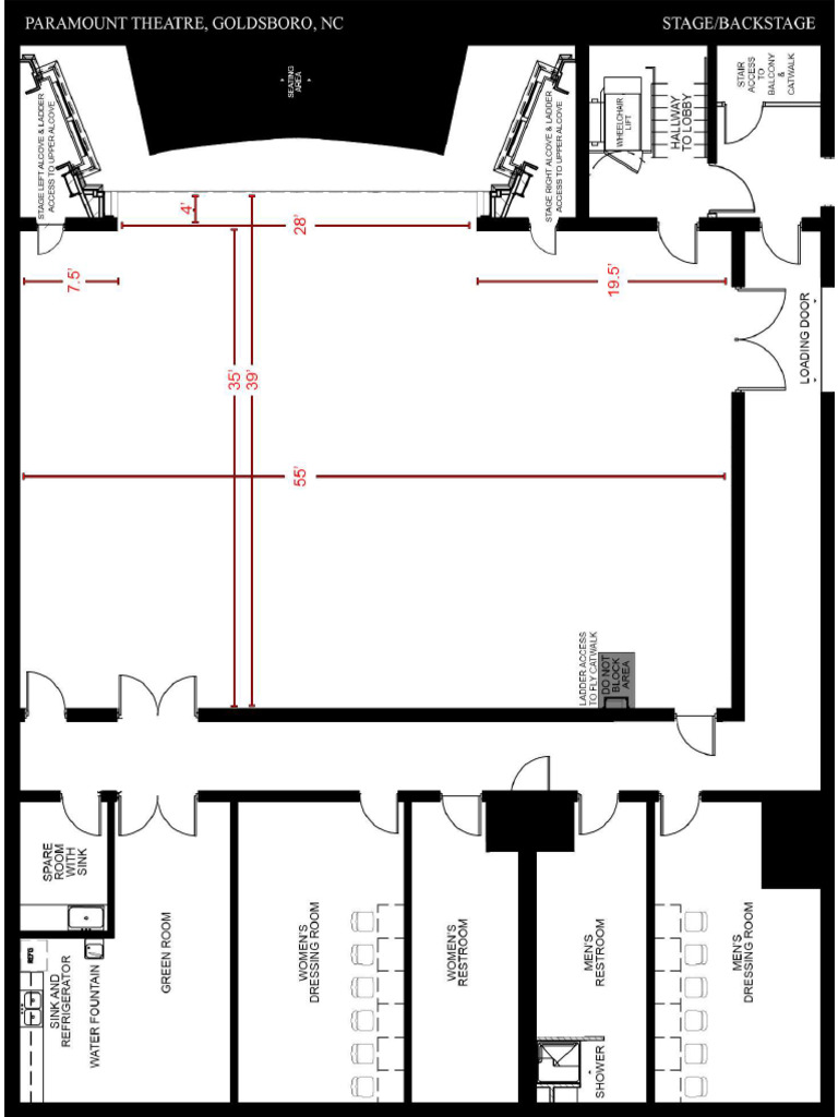 Stage Dims | PDF