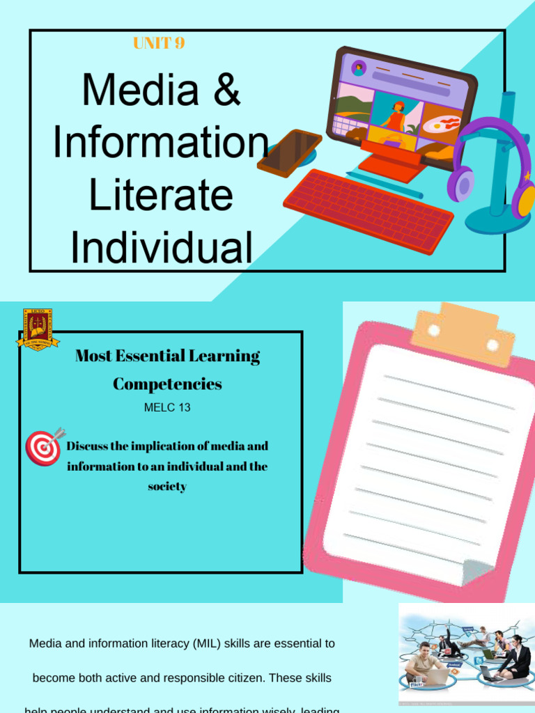 Importance of Media Literacy Skills | PDF | Literacy | Information Literacy