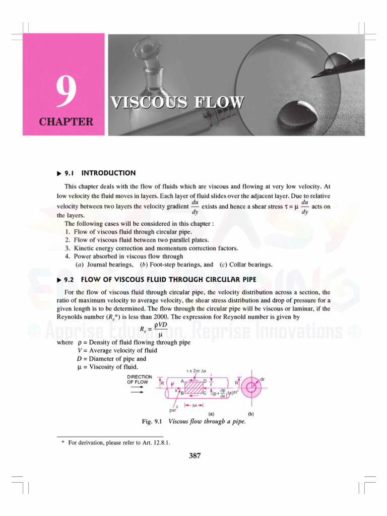 Viscous Flow | PDF
