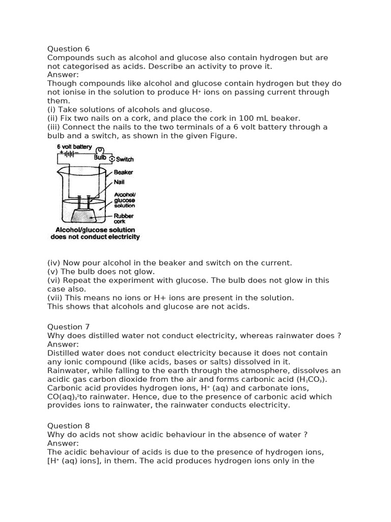Science Acid and Bas CH | PDF | Acid | Ph
