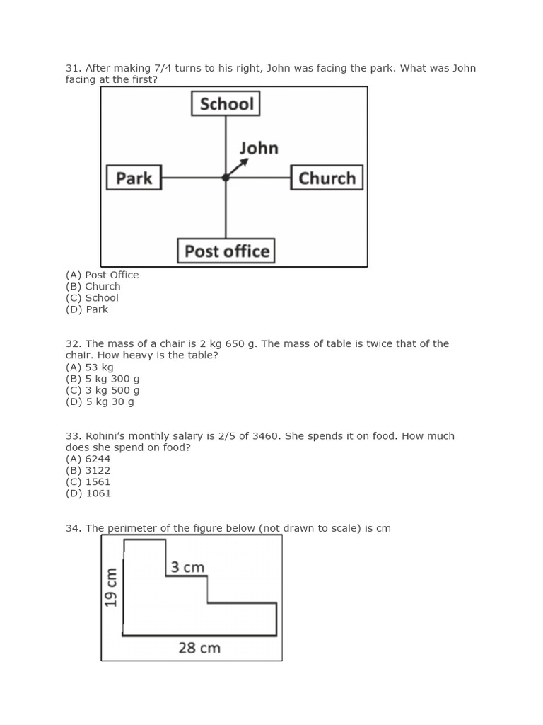 Math-Ques-Class5 Part 8 | PDF