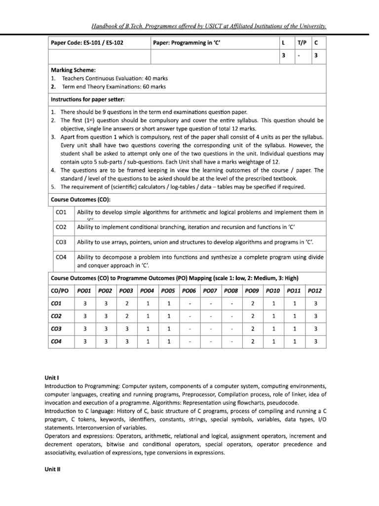 PCL Theory Syllabus 2025 | PDF