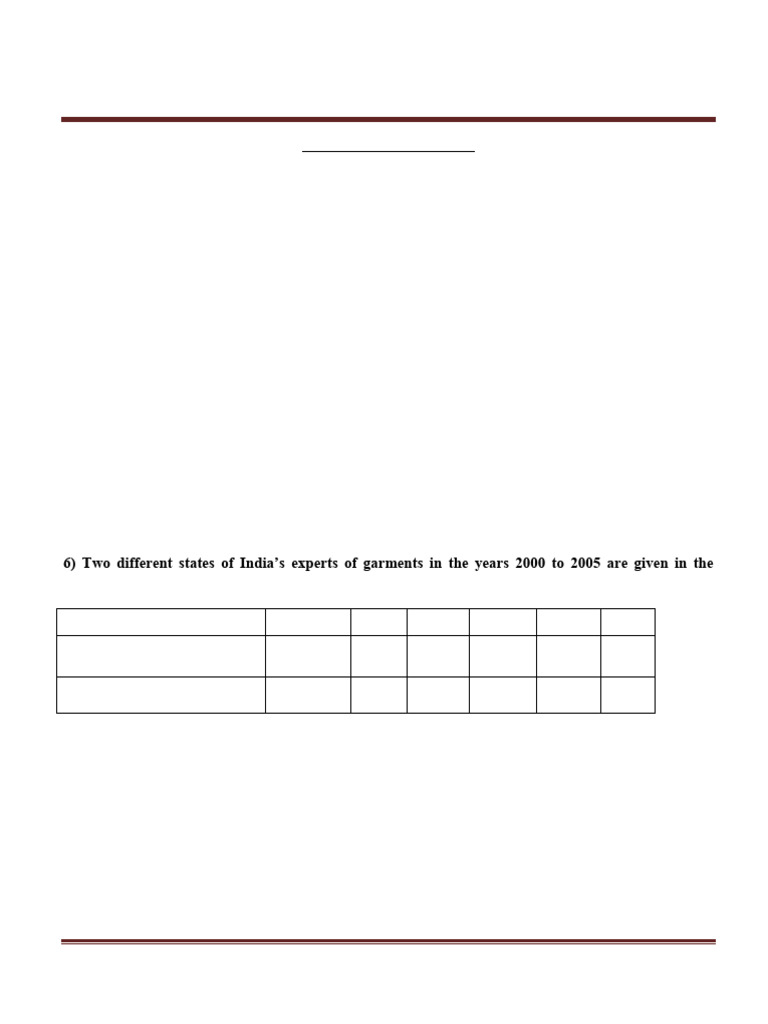 CBSE Clas 7 Maths Worksheet - Data Handling | PDF | Mean | Mathematics