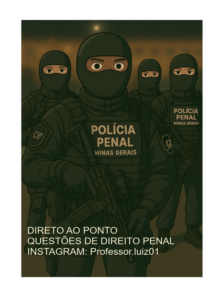 Questões e Princípios do Direito Penal | PDF | Intenção (Direito Penal ...