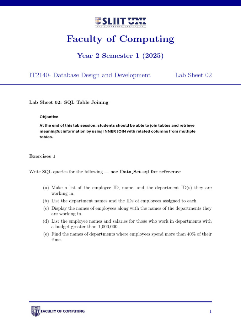 DDD Labsheet 2 | PDF