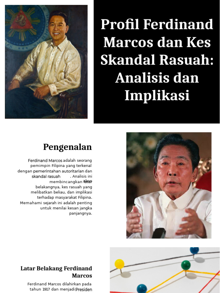 Skandal Rasuah Ferdinand Marcos | PDF