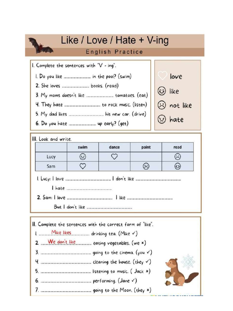 Like Love Hate Ing | PDF