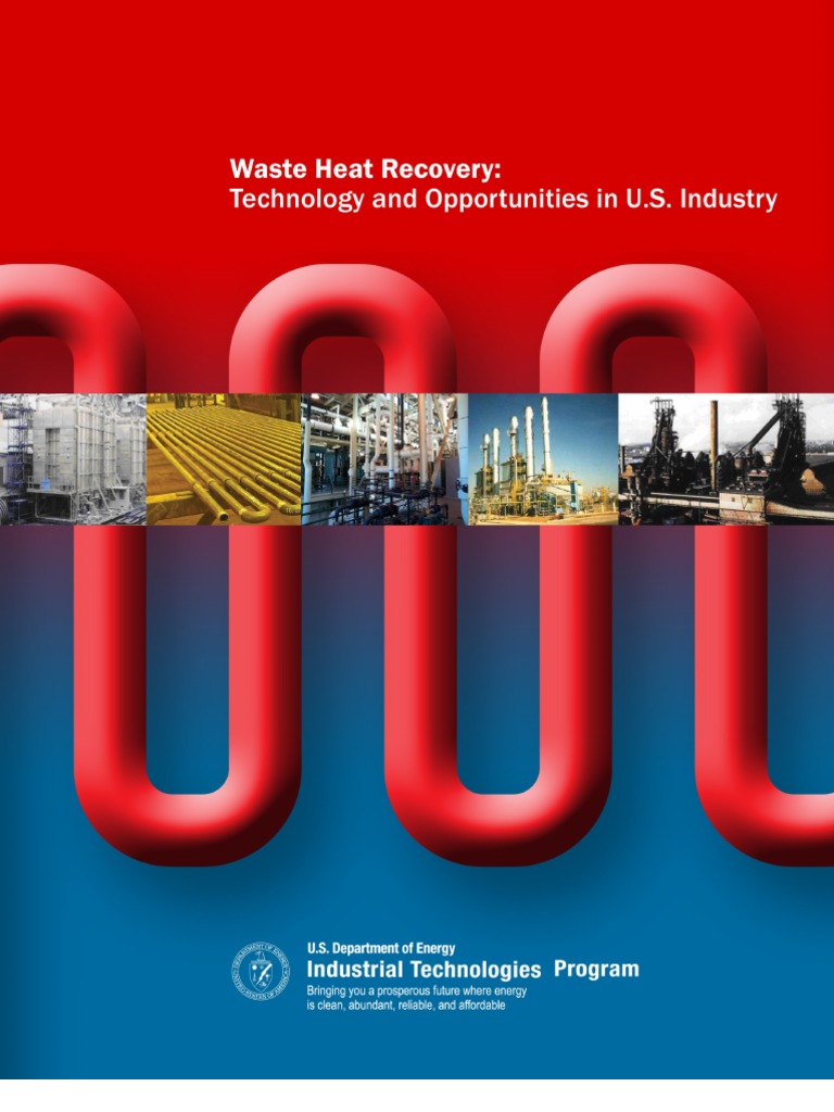Waste Heat Recovery in U.S. Industry | PDF | Furnace | Waste
