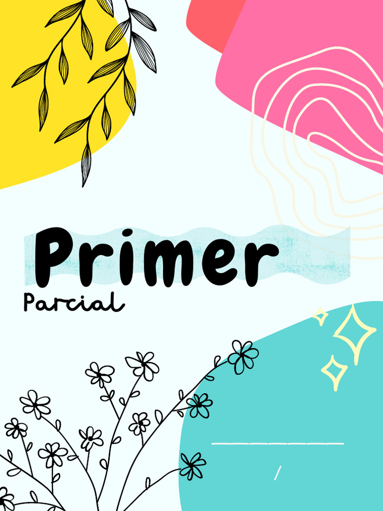 Pastel Colors Modern Minimal Portfolio Cover Page A4 Document ...