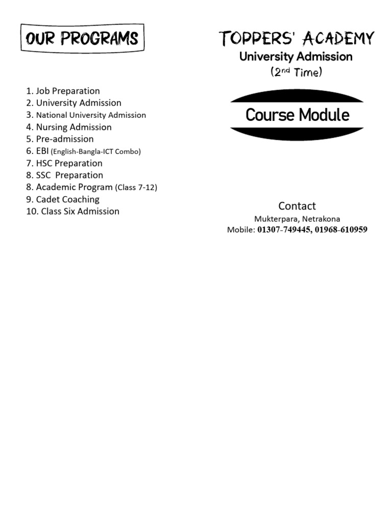 2nd Timer Module | PDF