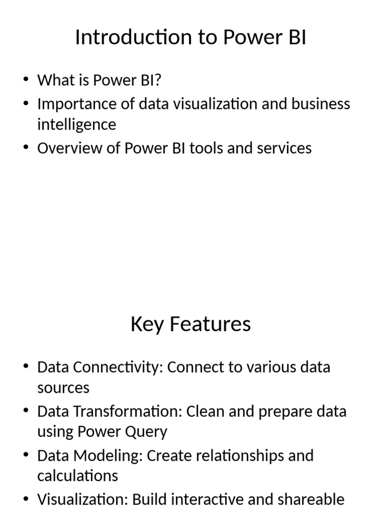 Power BI Overview and Getting Started | PDF | Data Management | Data