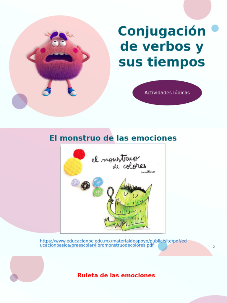 Conjugación de Verbos y Sus Tiempos | PDF | Verbo | Las emociones