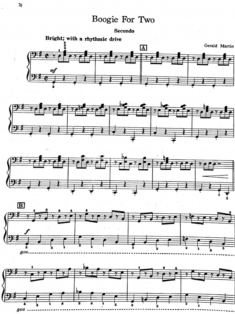 Boogie For Two | PDF