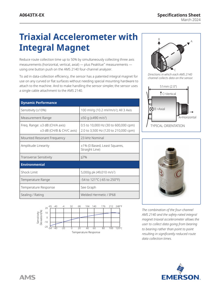 specifications-sheet-triaxial-accelerometer-integral-magnet-a064 | PDF | Electrical Engineering ...