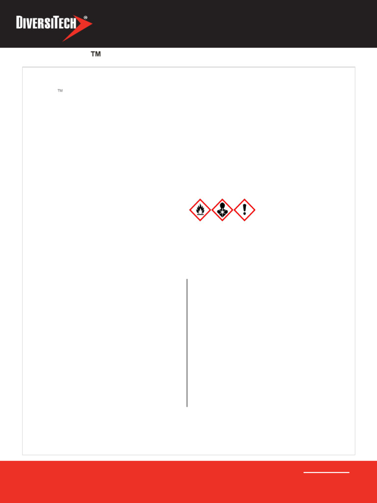 Coil Guard™ Aerosol Safety Data Sheet | PDF | Toxicity | Personal ...