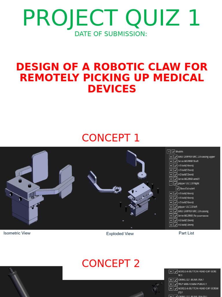 Project Quiz 1 | PDF