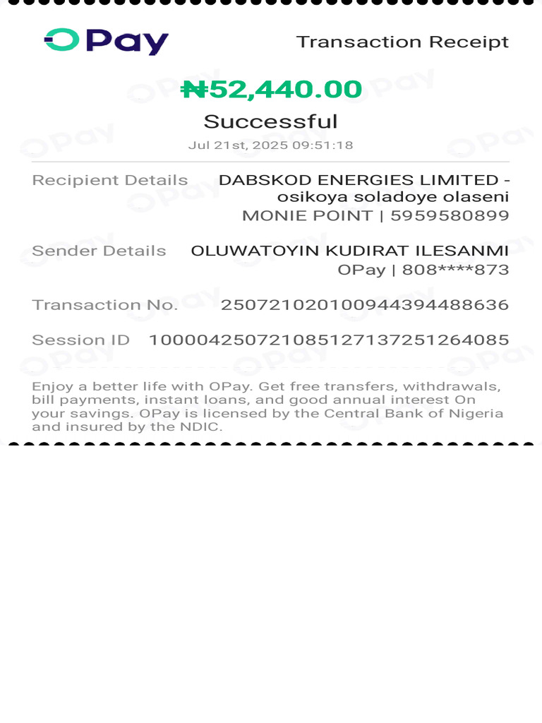 Transaction Receipt-250721020100944394488636 | PDF