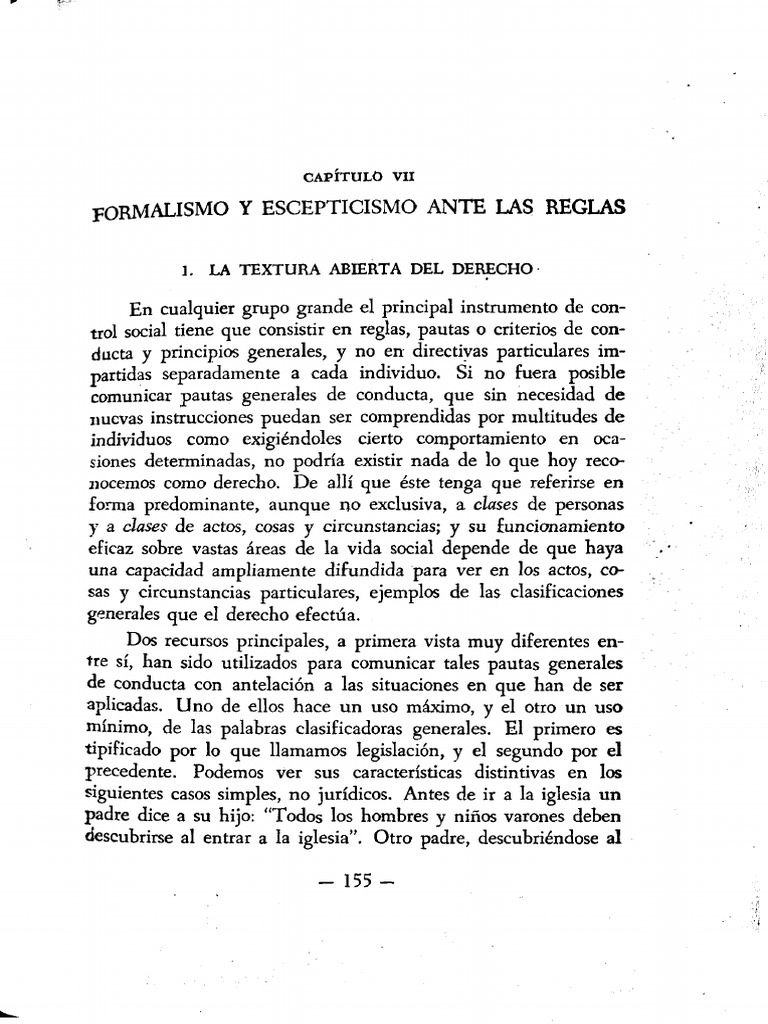 Hart - Concepto Del Derecho 7 | PDF