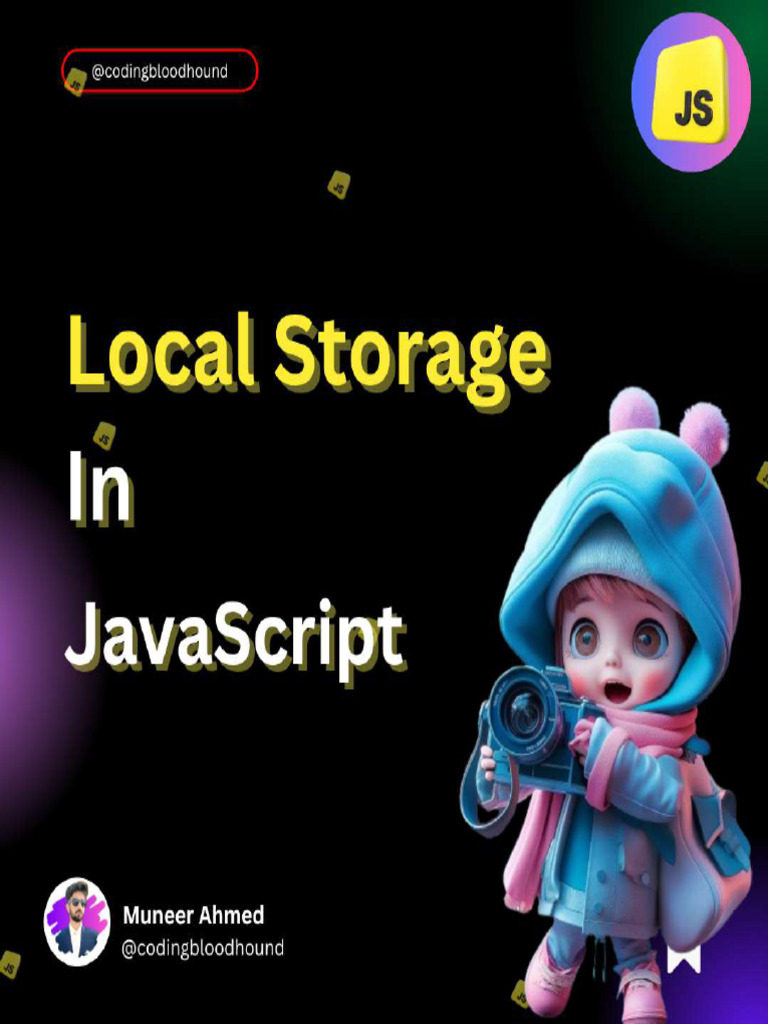 Local Storage in JavaScript | PDF