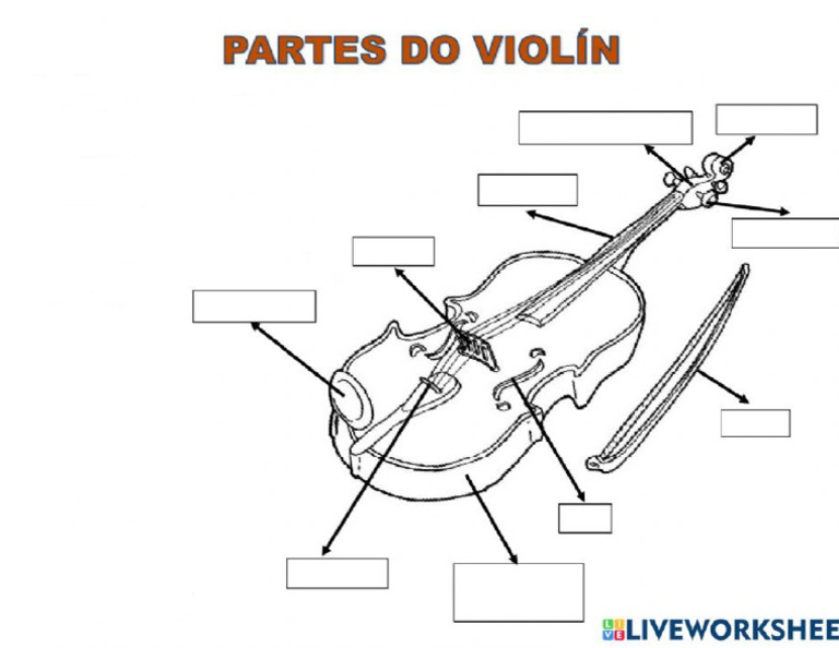Violín Partes para Llenar | PDF
