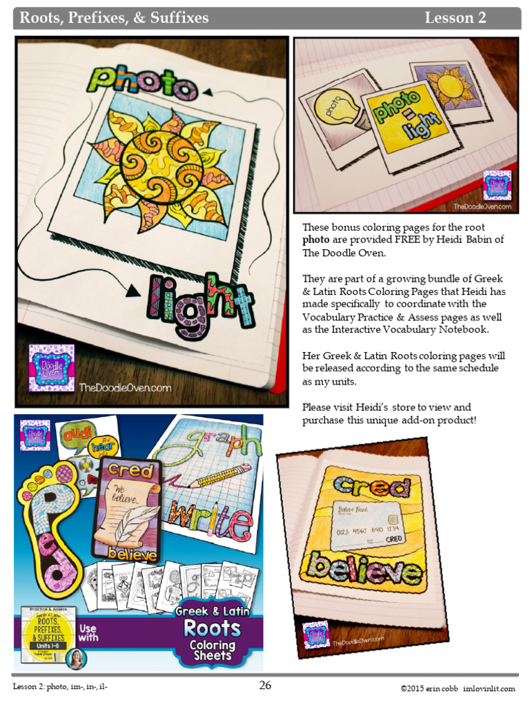 Photo Coloring Sheets | PDF