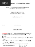 Normal Forms in Discrete Math | PDF | Logic | Computing