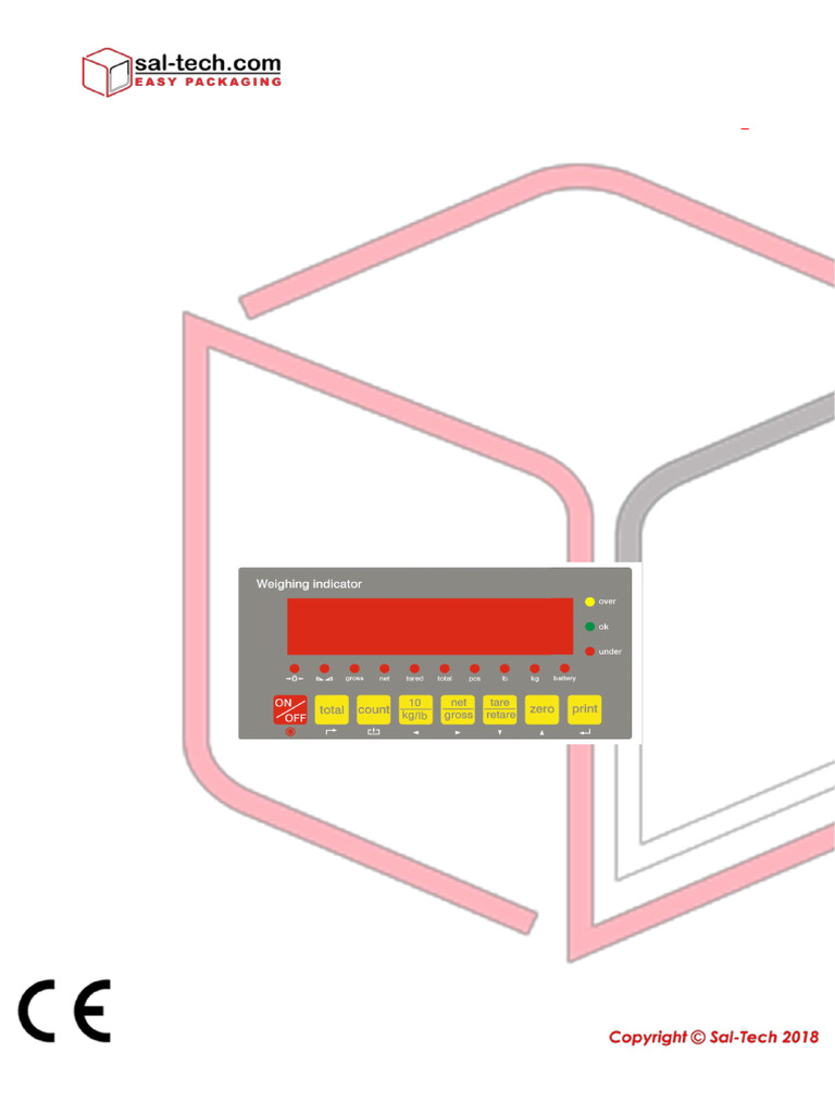 LP7510A Weighing Indicator Manual | PDF | Electric Power | Computer ...