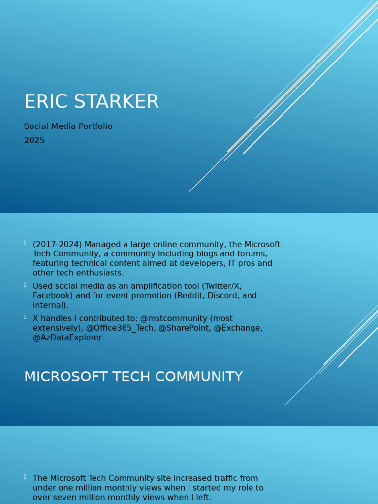 Microsoft Tech Community Growth Strategy | PDF