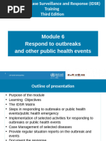 Outbreak Investigation Report Template - 3rd Edition IDSR | PDF ...