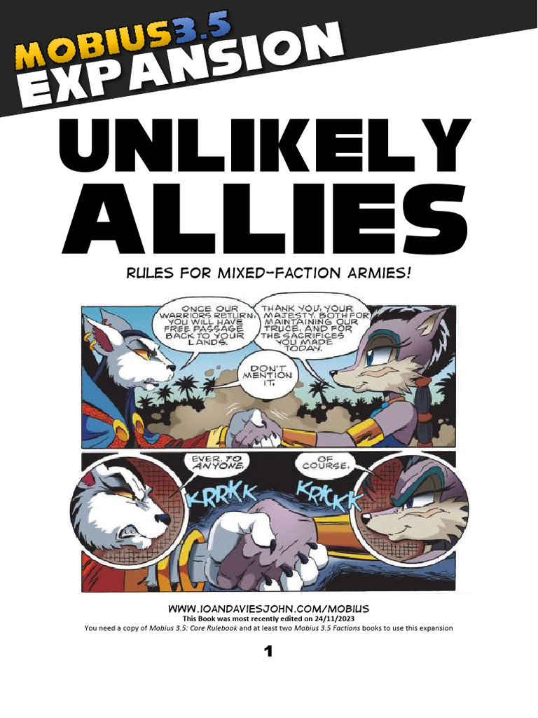 Unlikely Allies: Mixed-Faction Rules | PDF