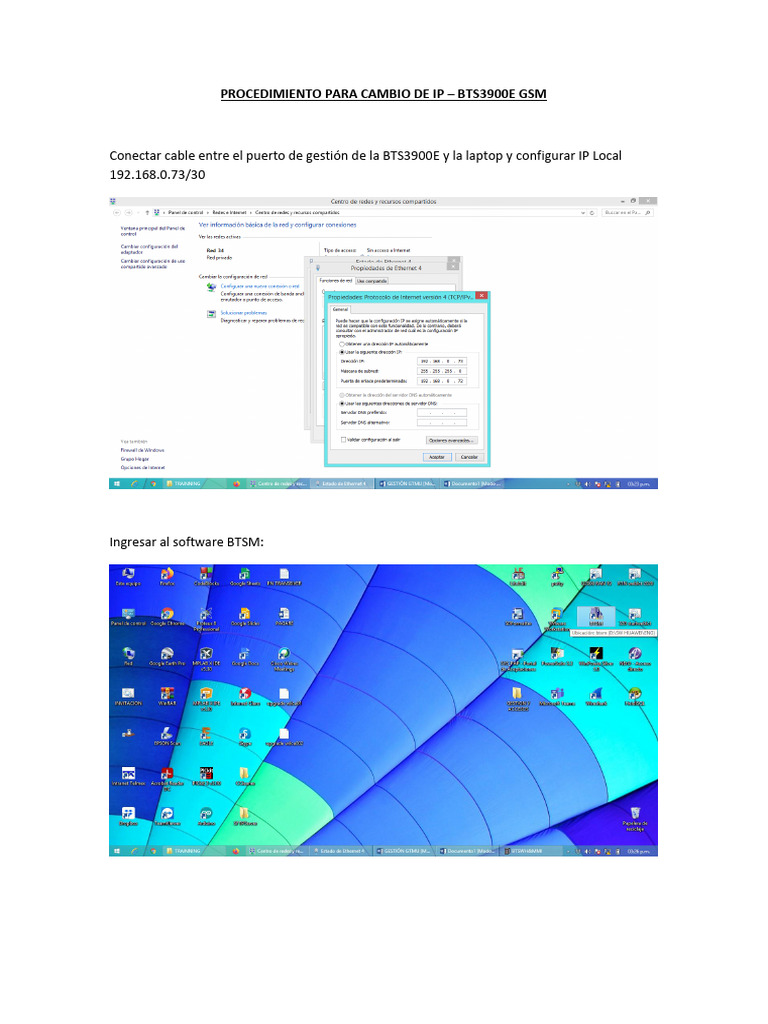 Cambio de Ip en Picoceldas | PDF