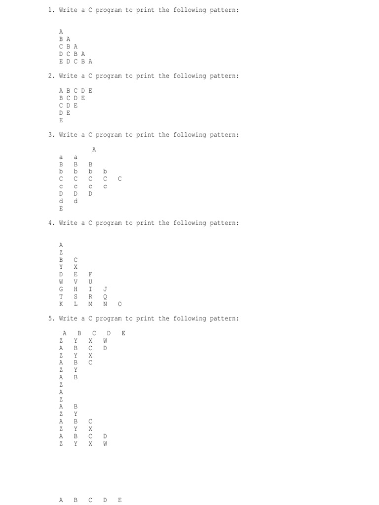 Char Patterns | PDF | Geometric Shapes | Euclidean Geometry