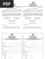 ARAL-Reading Program Parent Consent Form | PDF