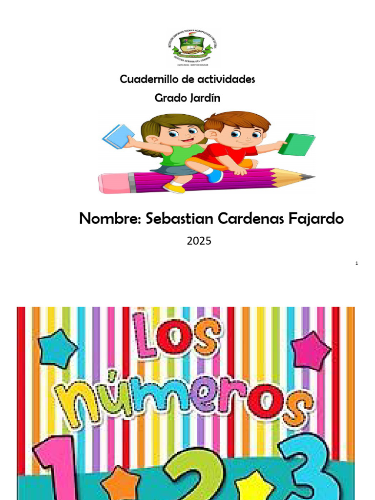 Cuadernillo de Actividades Jardin 2025 (2) | PDF