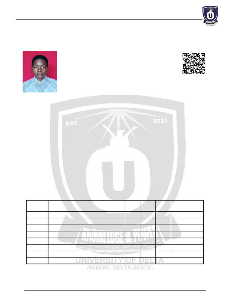 Course Registration Slip - B.Eng. CPE | PDF | Physics | Physical Sciences