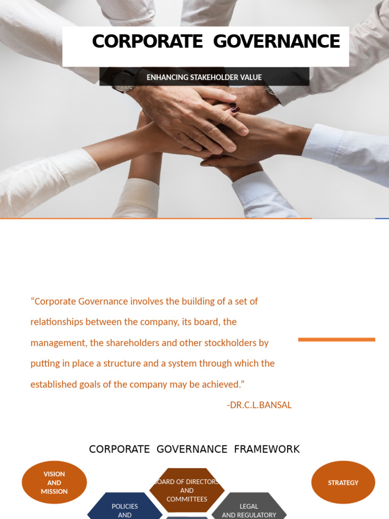 Corporate Governance Code in India | PDF | Corporate Governance ...