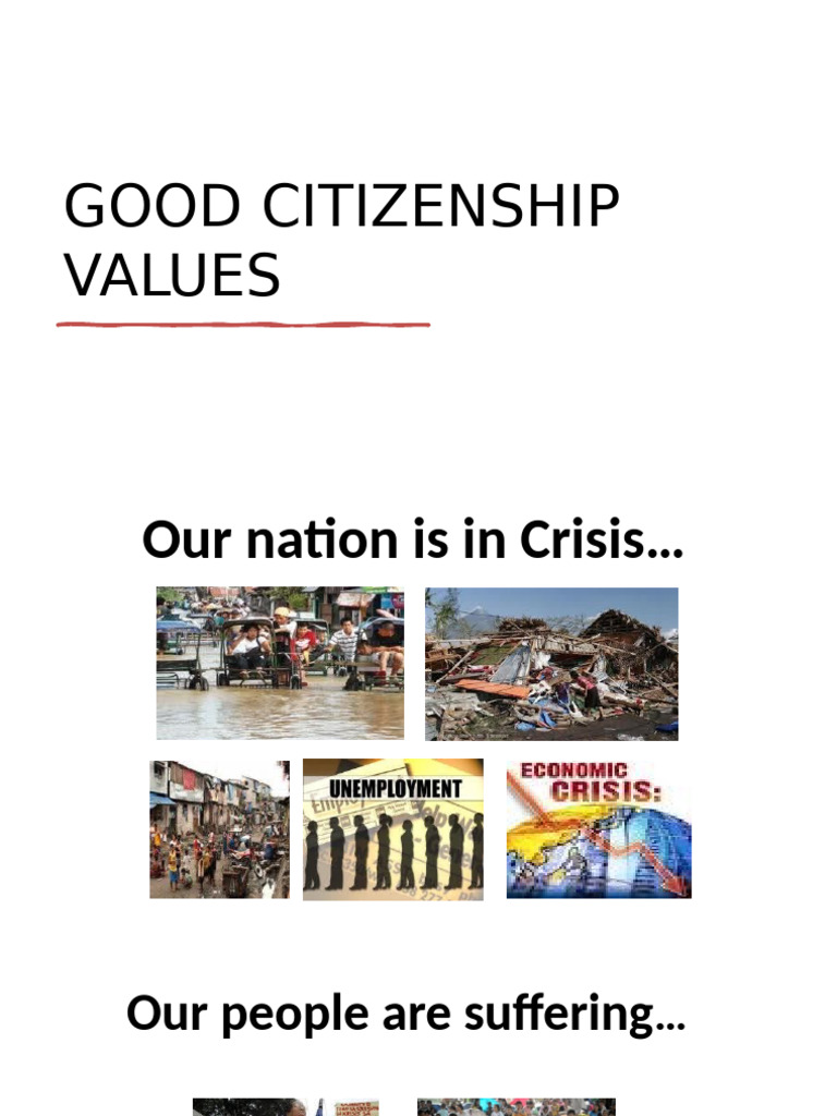 Good Citizenship | PDF