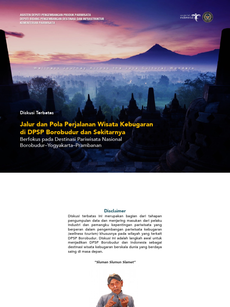 Jalur Wisata Kebugaran di Borobudur | PDF