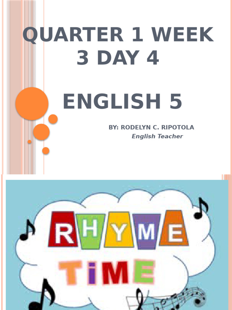 Quarter 1 Week 3 Day 4 | PDF | Grammar | Semantics
