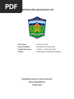 Laporan OJT Pembelajaran Mendalam Sampel Hasan | PDF