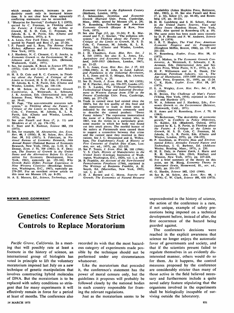 Asilomar Conference 3 | PDF | Molecular Biology | Vector (Molecular ...