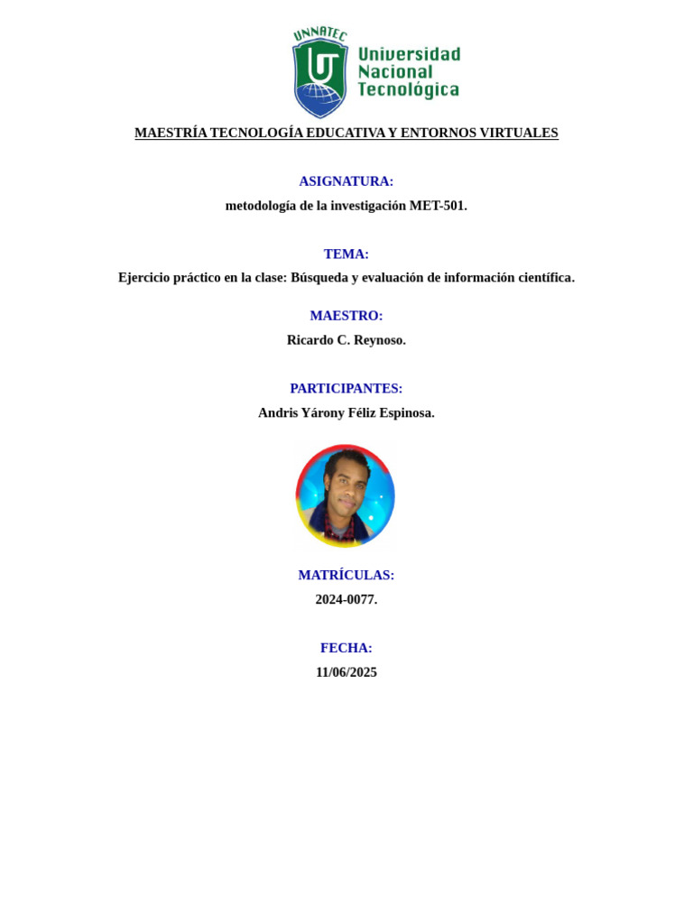 Andris Feliz Actividad Investigación Científica | PDF | Informática | Computación cuántica