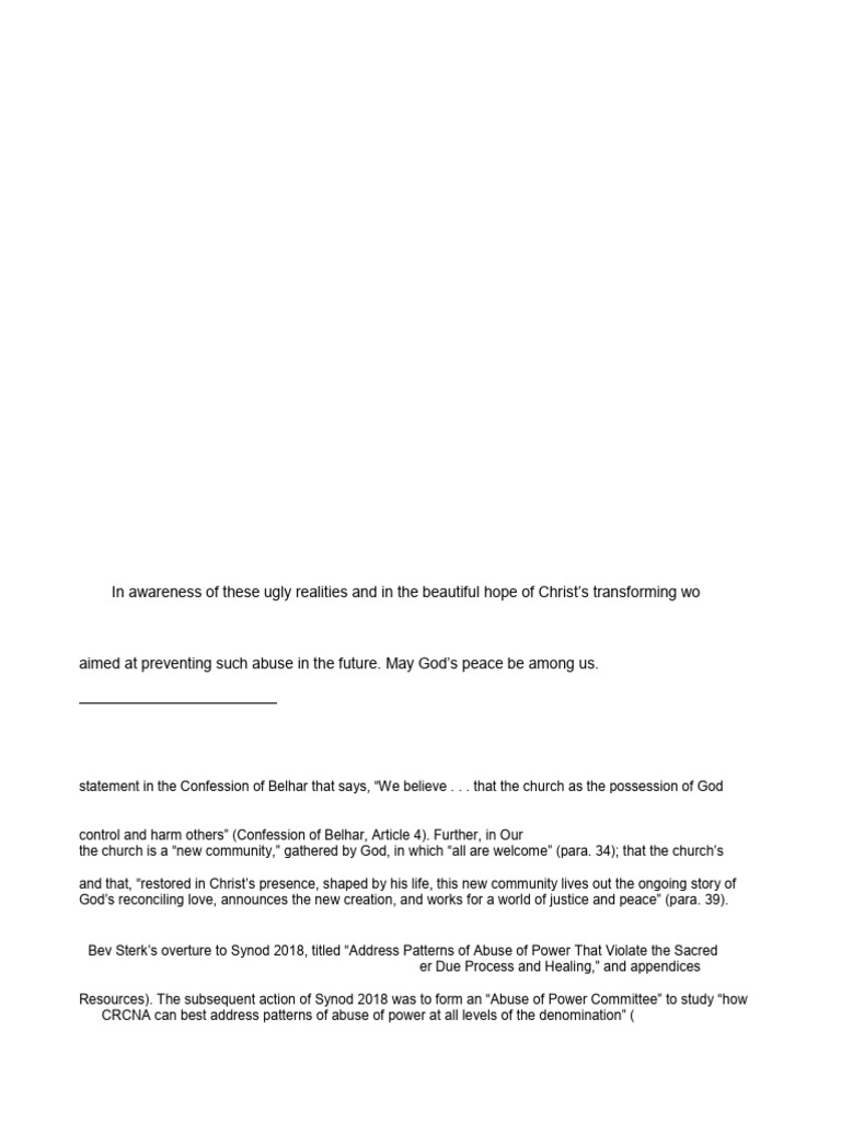 Code of Conduct For COD Members | PDF | Jesus | Confession (Religion)