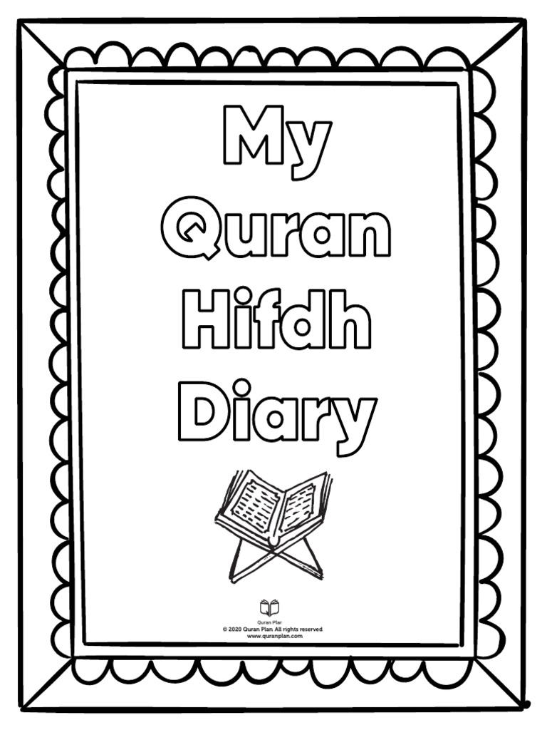 Quran Hifdh Diary for Memorization | PDF