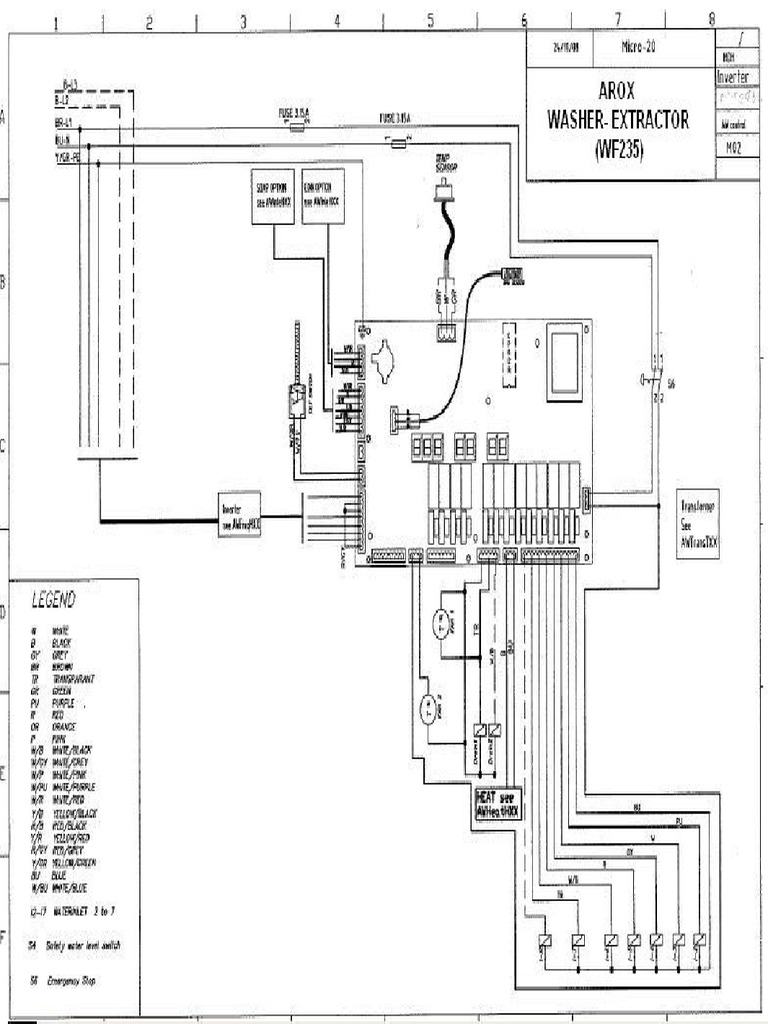 Arox WF235 - WD Electrical Drawing | PDF
