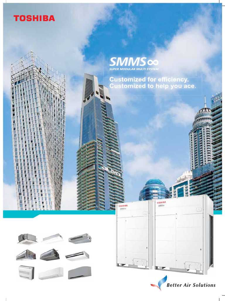 Toshiba SMMS∞ VRF Catalogue | PDF