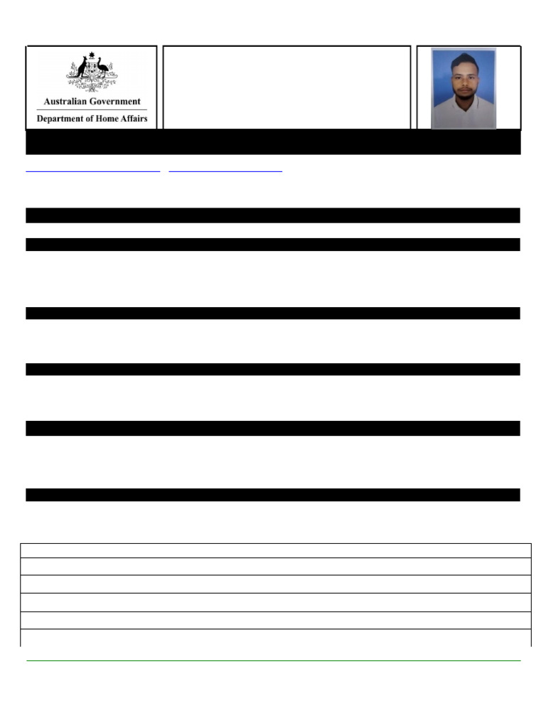 Application Letter MD Moniraj | PDF | Identity Document | Travel Visa