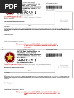 PUP Admission and Health Information Form | PDF | Identity Document | Birth Certificate