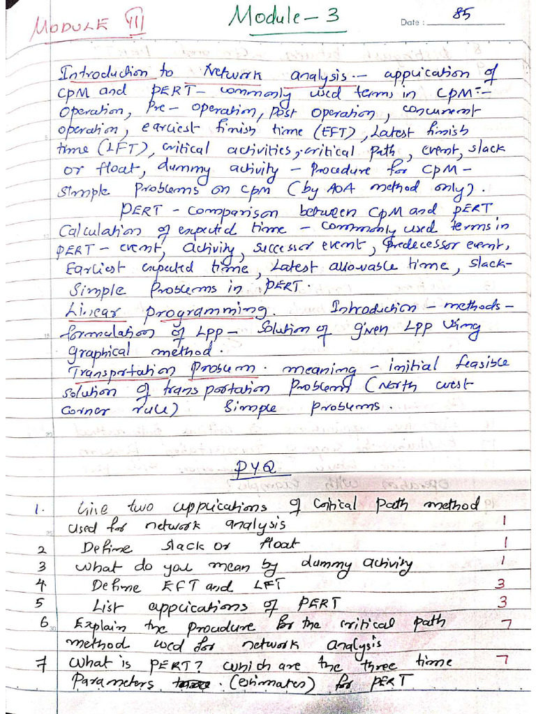 IMS MOdule 3 Notes - Compressed | PDF