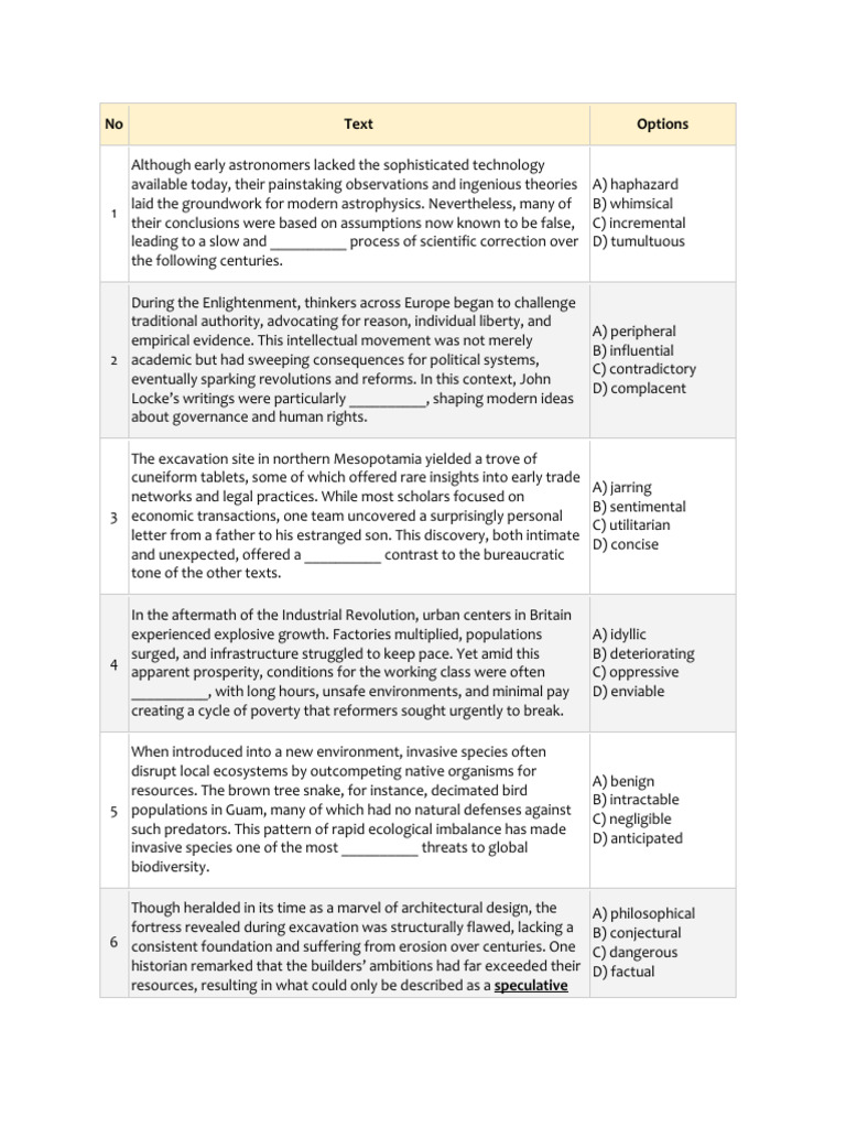 SAT Words in Context | PDF | Gravity | General Relativity